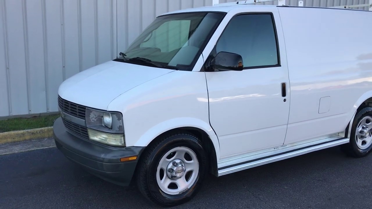 2003 Chevrolet Astro Commercial Cargo Work Van Vortech 4.3 V6 Engine ...