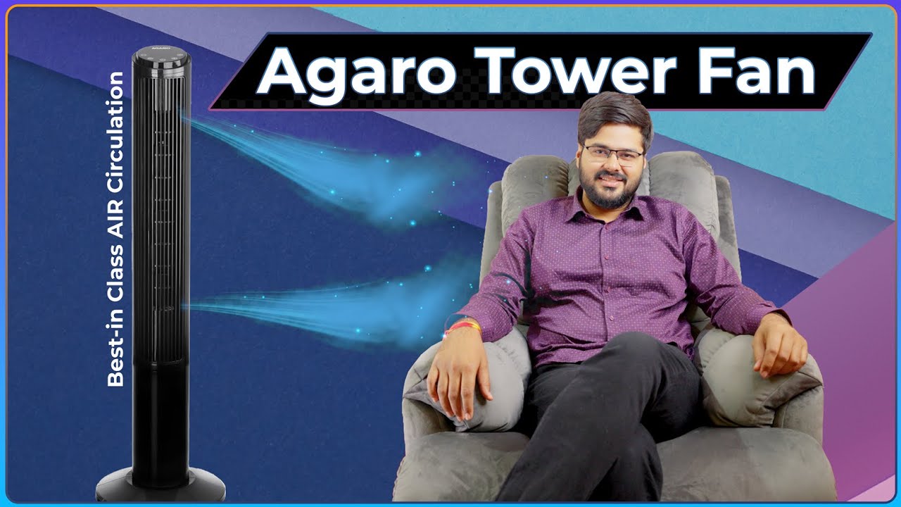 AGARO Imperial Bladeless Fan Review 🔄 | Stylish, Safe, and Powerful ...