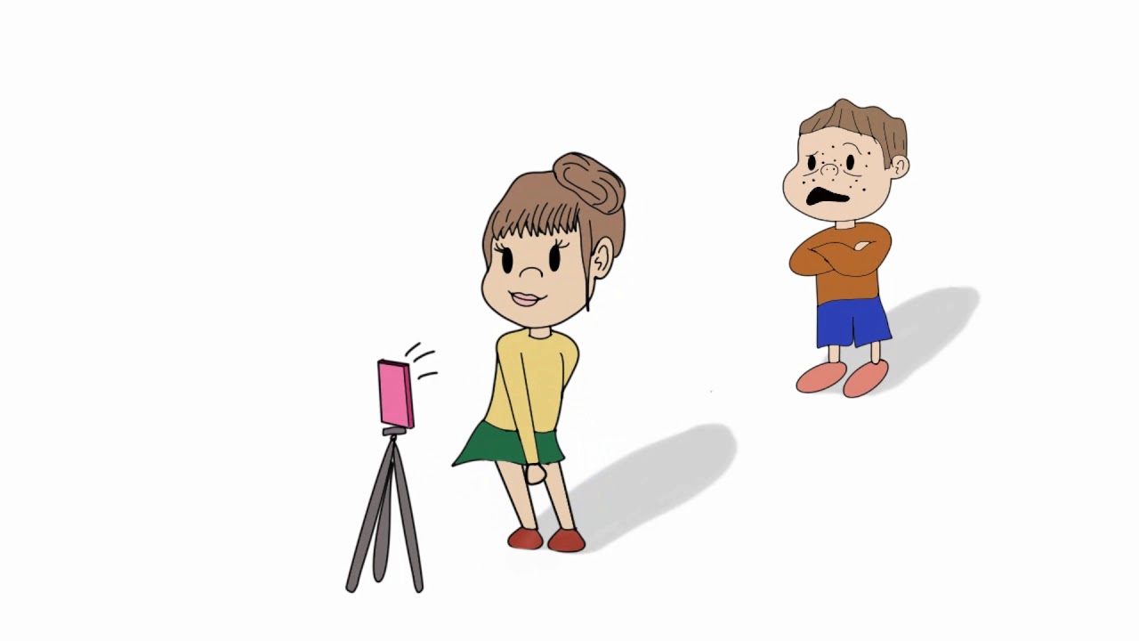 Floss Dance Simple Animated Loop - YouTube