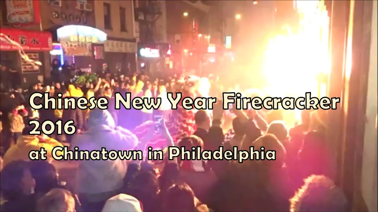 Chinese New Year Firecracker at Chinatown (HD) - YouTube