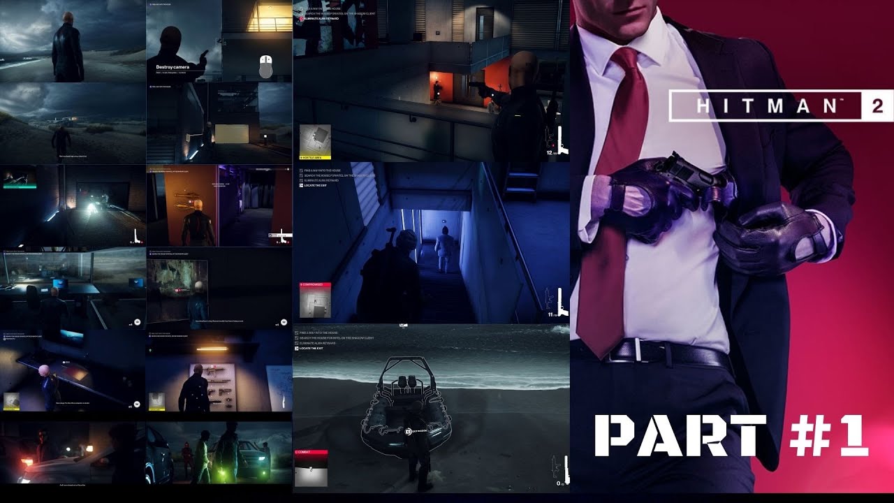[ZaKu/ザク Games] HITMAN 2 : Alma Reynard Elimination & Kill Everyone ...