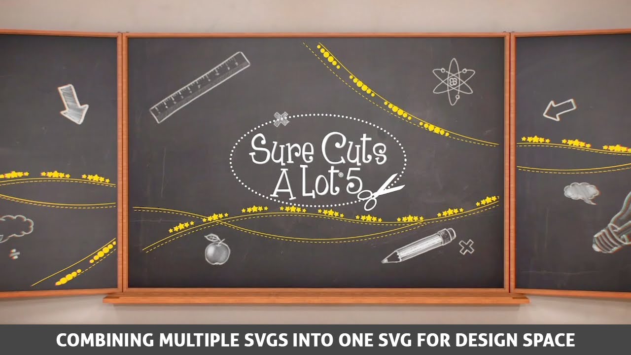 Combining Multiple SVGS Into One SVG for Design Space - YouTube