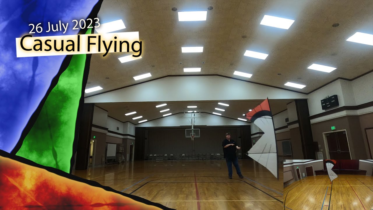 Indoor casual flying / practice session 26 June 2023 - YouTube