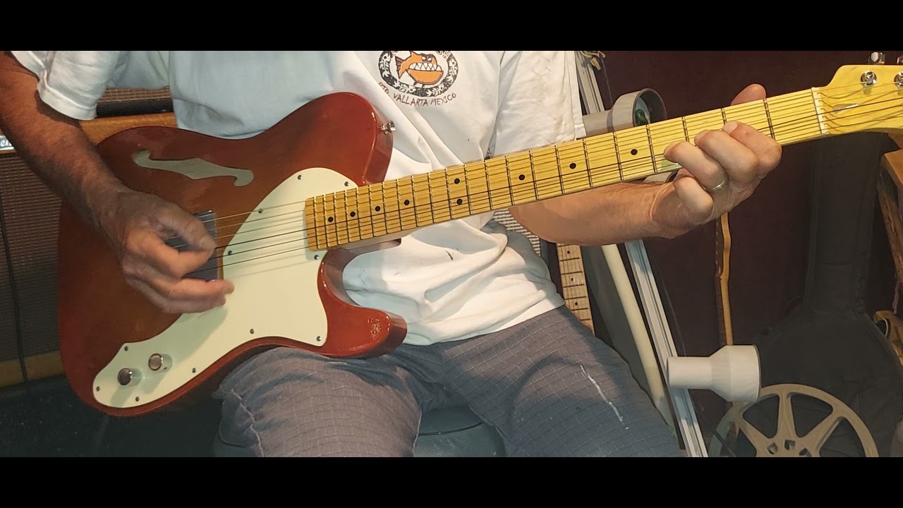 SOLD Custom Built Telecaster Nylon Acoustic Guitar Super Cool - YouTube