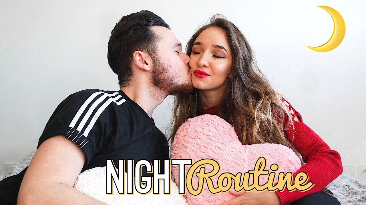 NIGHT ROUTINE DE COUPLE 2018 - YouTube