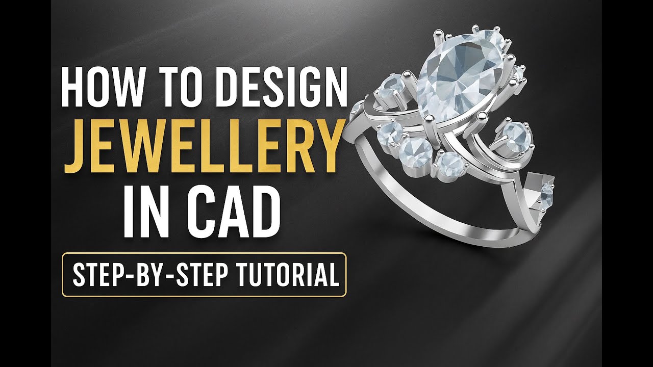 The Moon Ring | CAD Jewelry Design Tutorial (Step-by-Step) - YouTube