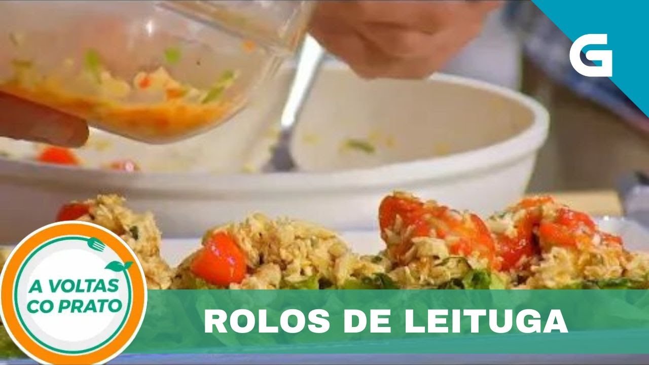 Receita de rolos de leituga - YouTube