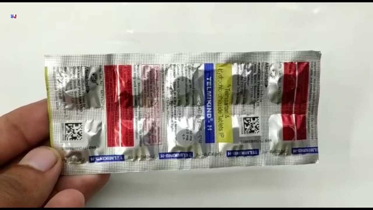 Telmikind H Tablet | Telmisartan & Hydrochlorothiazide Tablets ip uses ...