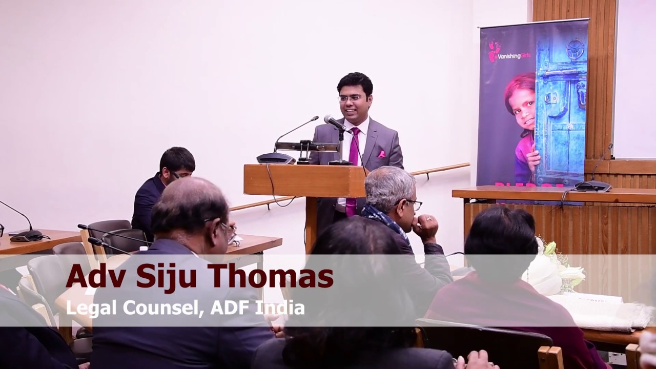 Christmas Message from Advocate Siju Thomas, Legal Counsel, ADF India - YouTube