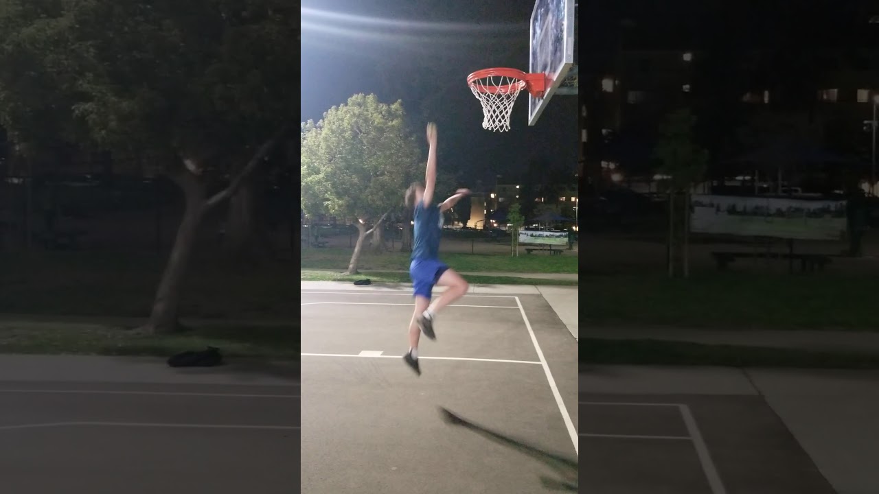 5' 10" Kid Dunks Tennis Ball - YouTube