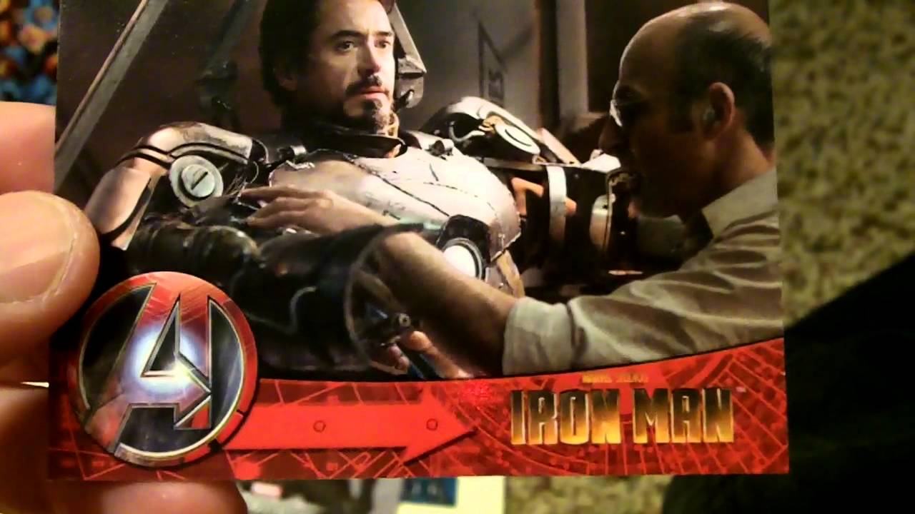 Marvel's The Avengers Trading Cards - Rack Slab Opening - YouTube
