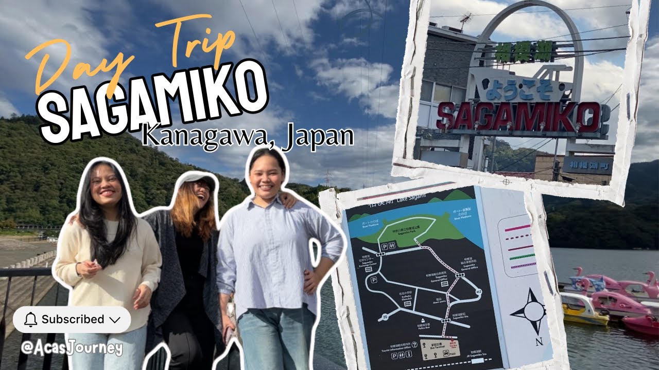 Day Trip Sagami Lake Kanagawa | a fun day with Aca | Travel in Japan ...