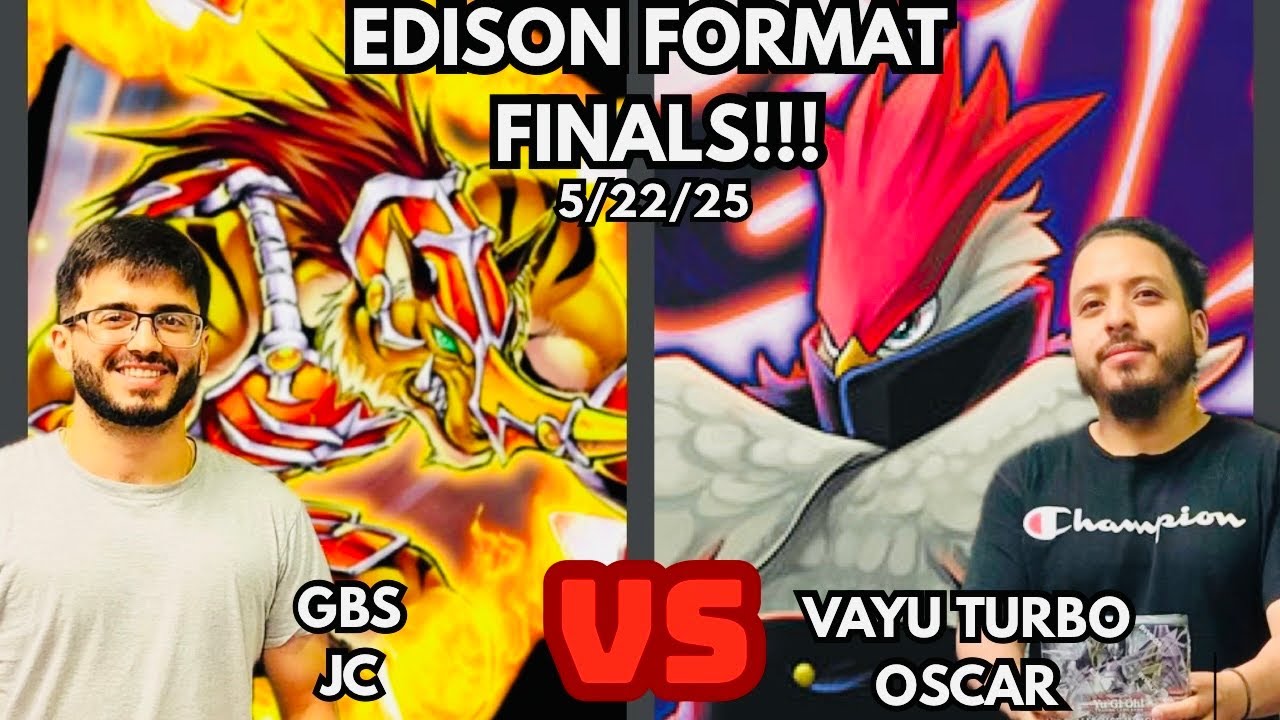 Yugioh Edison Format Finals: Gladiator Beasts Vs Vayu Turbo! - YouTube