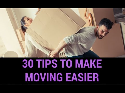 30 Moving Tips Guaranteed To Make Any Move Easier! - YouTube