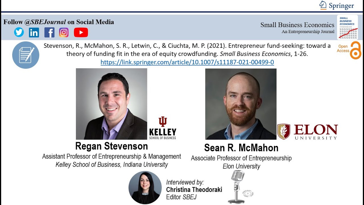 Regan Stevenson and Sean McMahon reflect on Entrepreneur fund-seeking ...