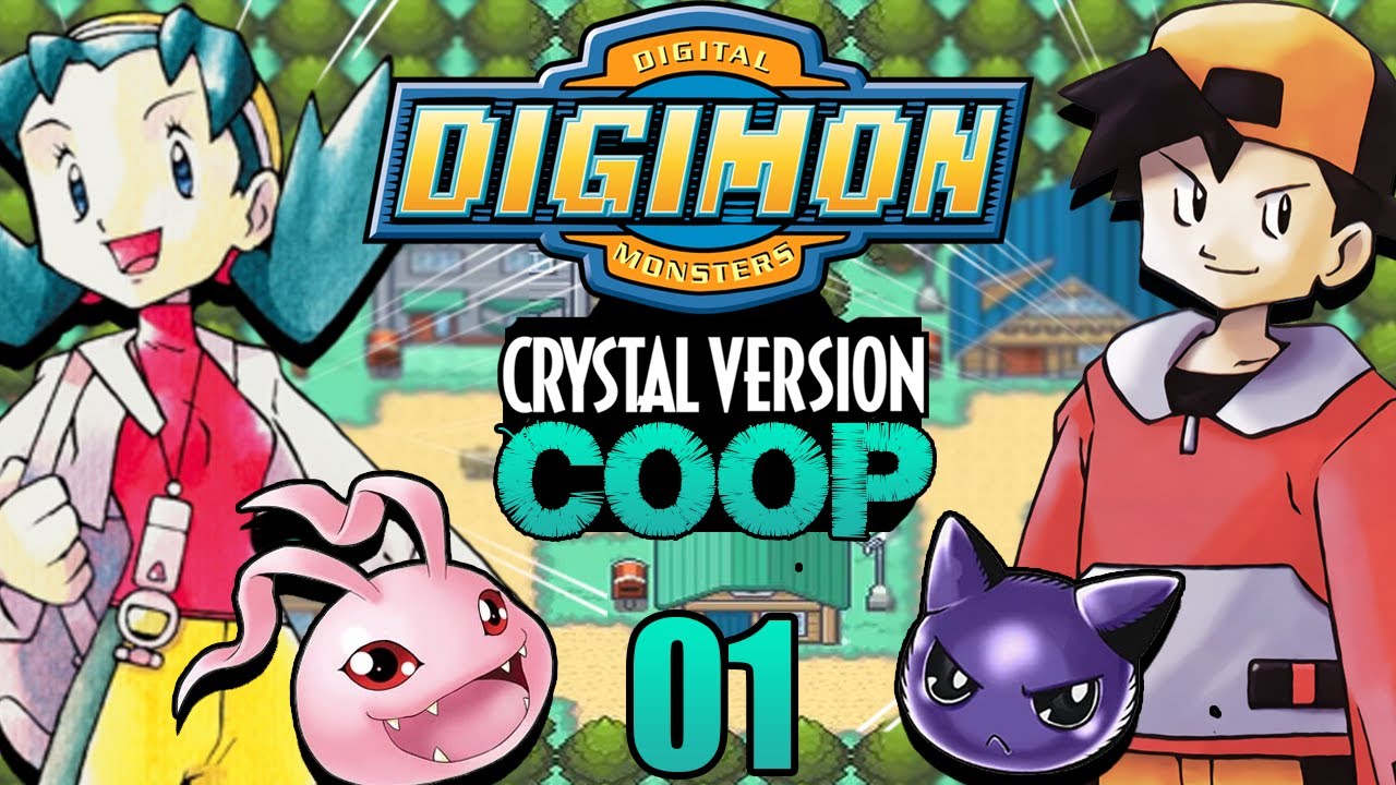 Digimon Crystal (Coop) Part 1: An Amazing Pokemon Rom Hack - YouTube