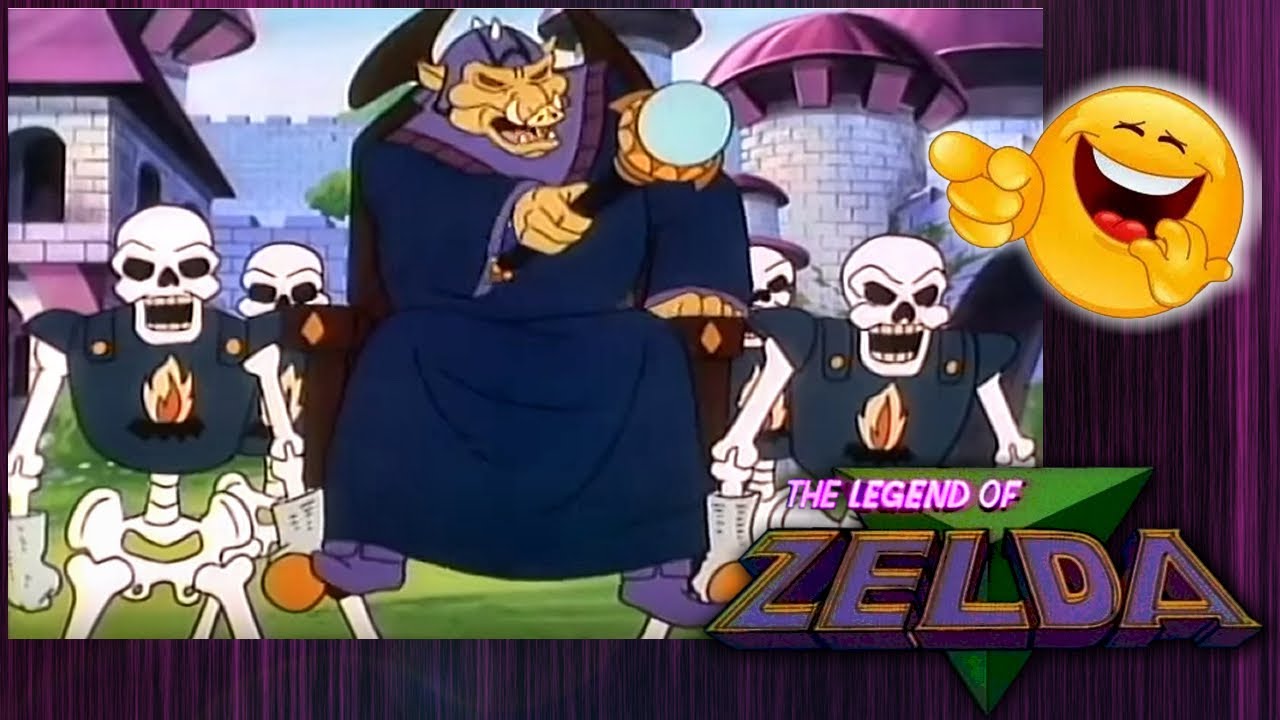 The Legend Of Zelda Cartoon: Ganon teaches fighting - YouTube