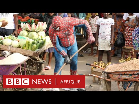 Le Spider-Man du Nigeria se bat pour une société plus propre