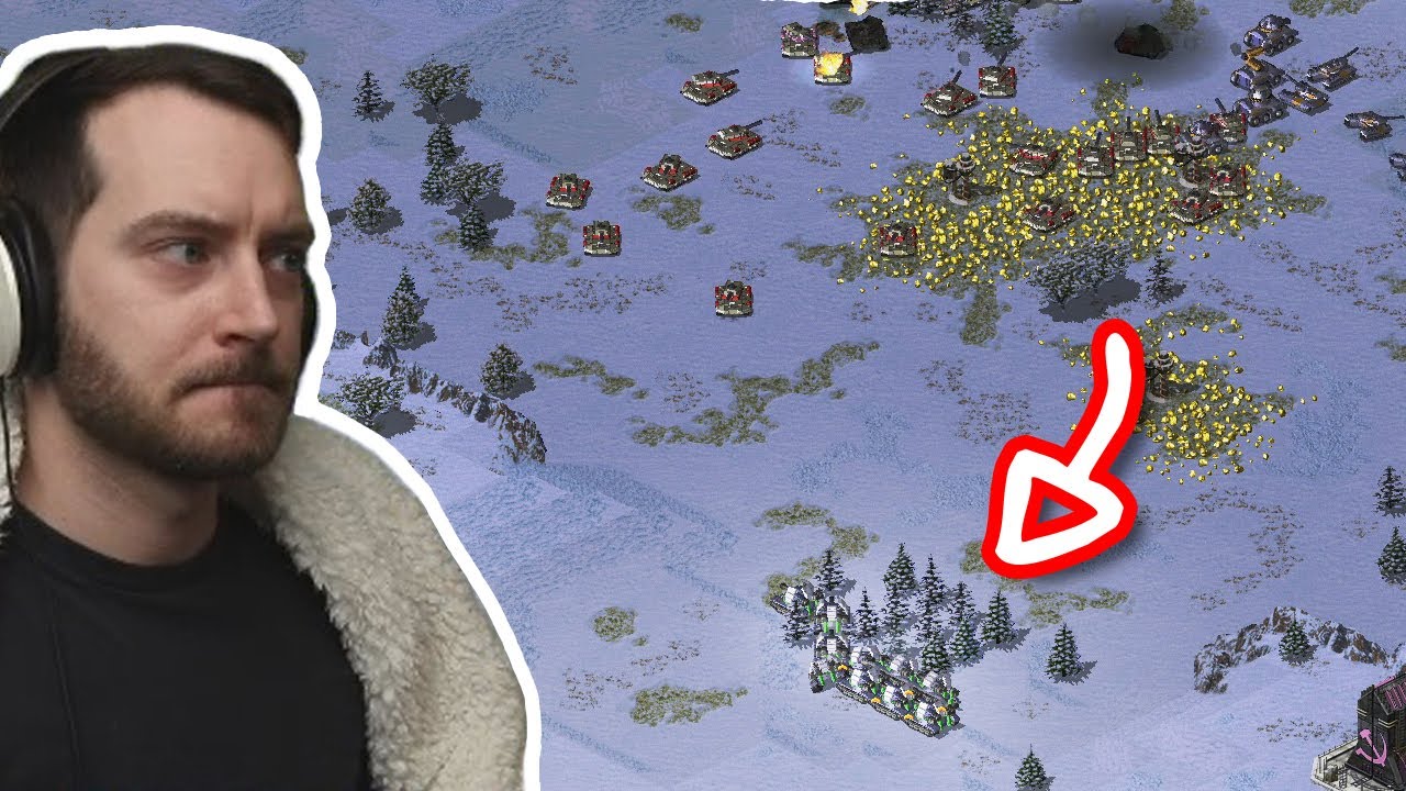 Veteran mirage tanks + lots of foliage on Command & Conquer: Red Alert ...