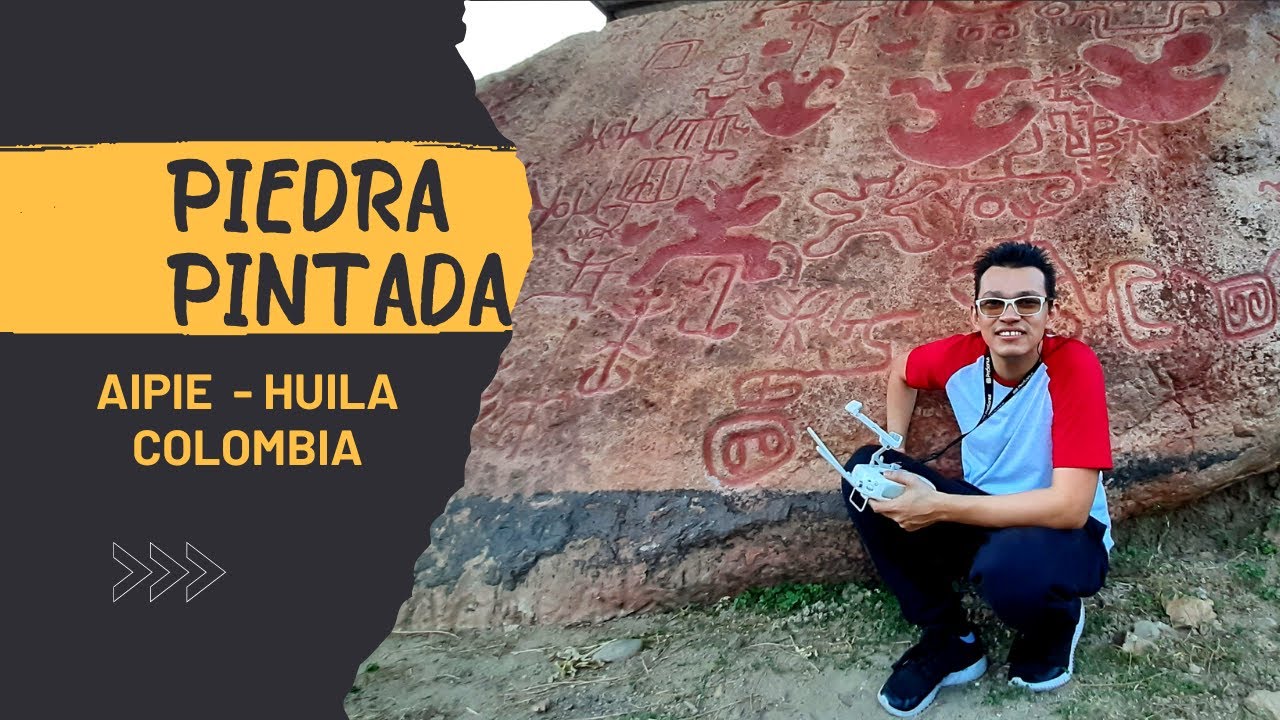Piedra Pintada - Aipe Huila - ARTE RUPESTRE - YouTube