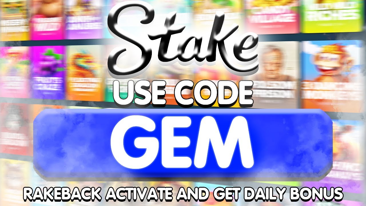Stake Welcome Bonus Offer - $14 Rakeback Promo Code - YouTube