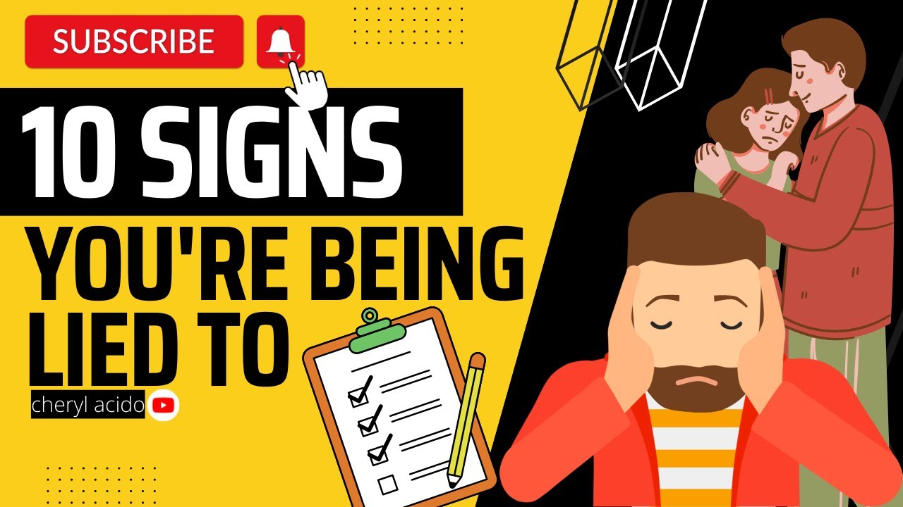 10 Signs That You're Being Lied to | 10 Top Signs That Someone is Lying ...