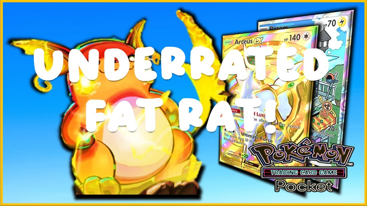 Raichu Is The UNDERRATED Off Meta Fat Rat! | Pokémon TCG Pocket - YouTube