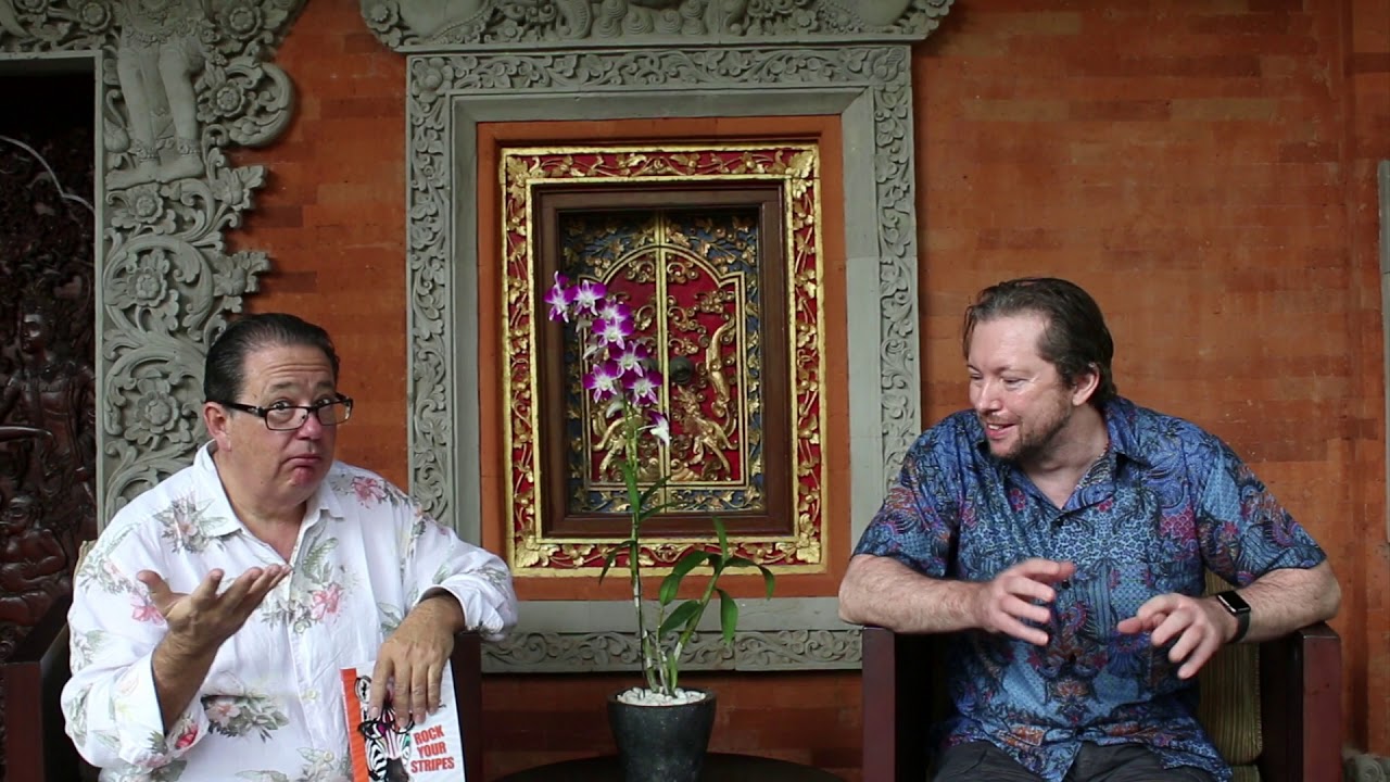 MICHAEL HANRAHAN AND ANDREW GRIFFITHS ON ROCK YOUR STRIPES - YouTube