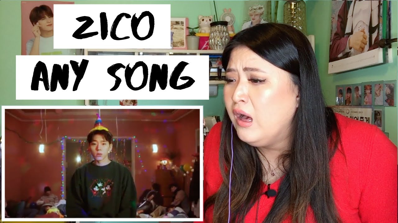 Zico - "Any Song" MV *REACTION* [BLISS-POP!] - YouTube
