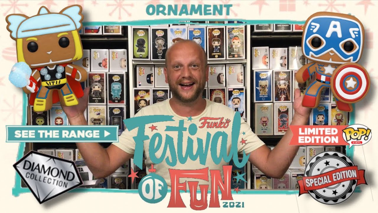 FUNKO POP REVIEW | New Releases | Funko Festival of Fun 2021 | Ornament ...
