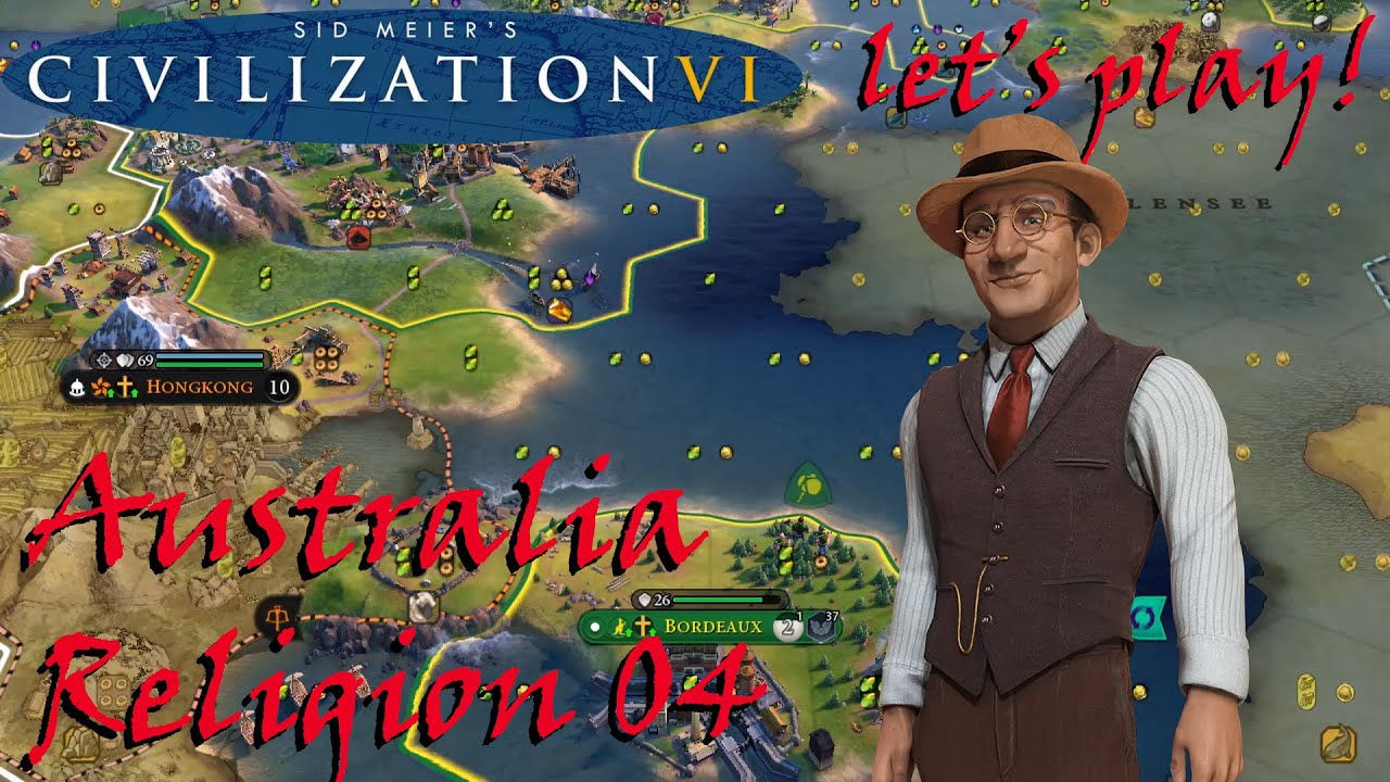 Civilization 6 - Australia Religion 04 - YouTube