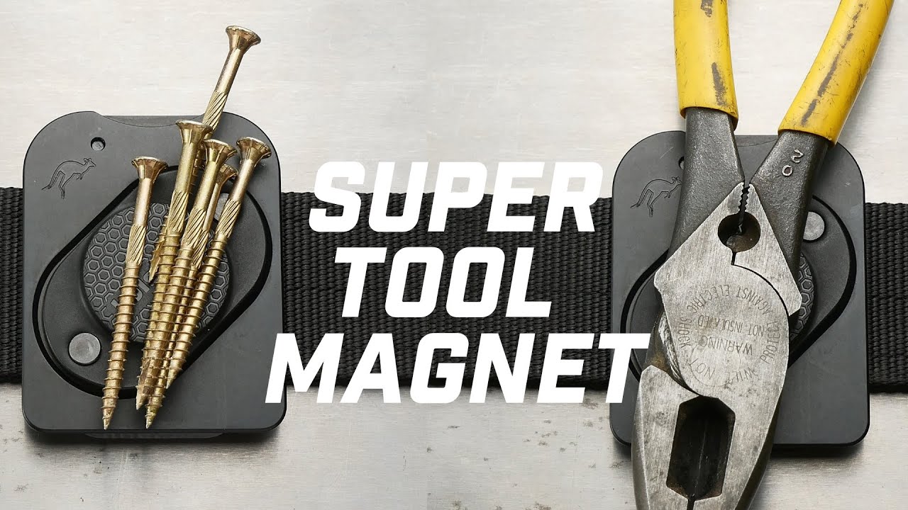 MagMaster Pro | Clip-On Magnetic Tool Holder - YouTube