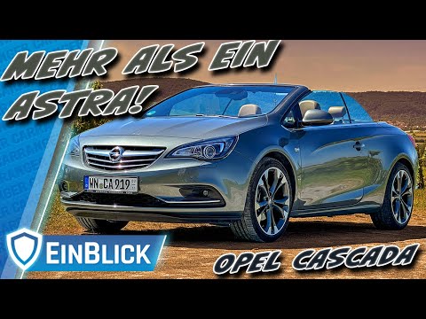 Modernes CABRIO-Schnäppchen? Opel Cascada 1.6 SIDI (2017) - Viel mehr als \