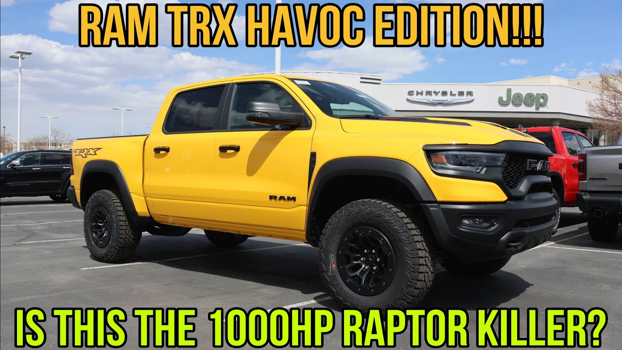 2023 RAM TRX Havoc Edition: Is This The 1000HP Raptor R Killer??? - YouTube
