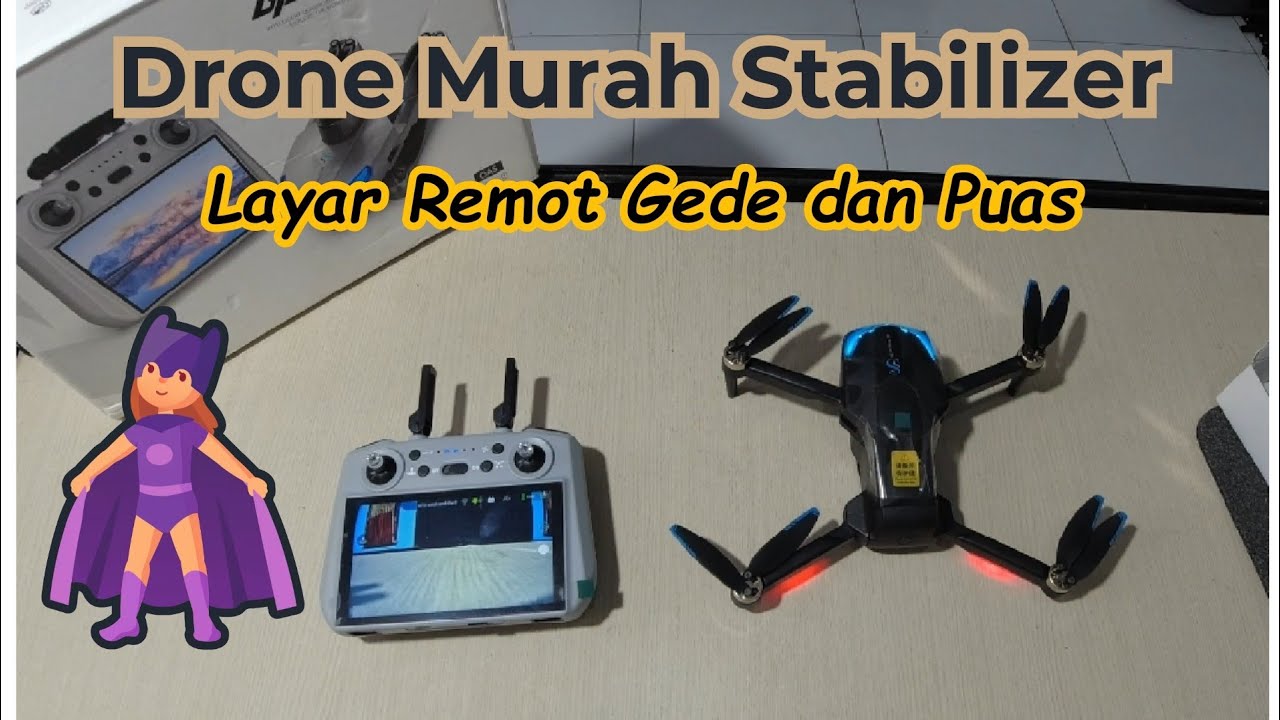 Drone Seharga 2,4 Jutan udah Menang Banyak Gini || Udah Remot Layar ...