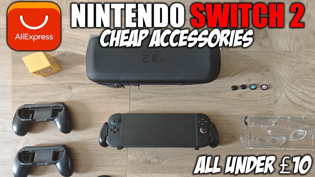 Best Cheap Nintendo Switch 2 Accessories From AliExpress (All Under £10 ...