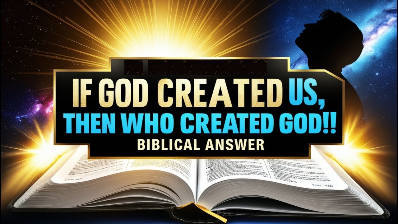 "If GOD created Us Then Who Created GOD!" - Biblical Answer - YouTube