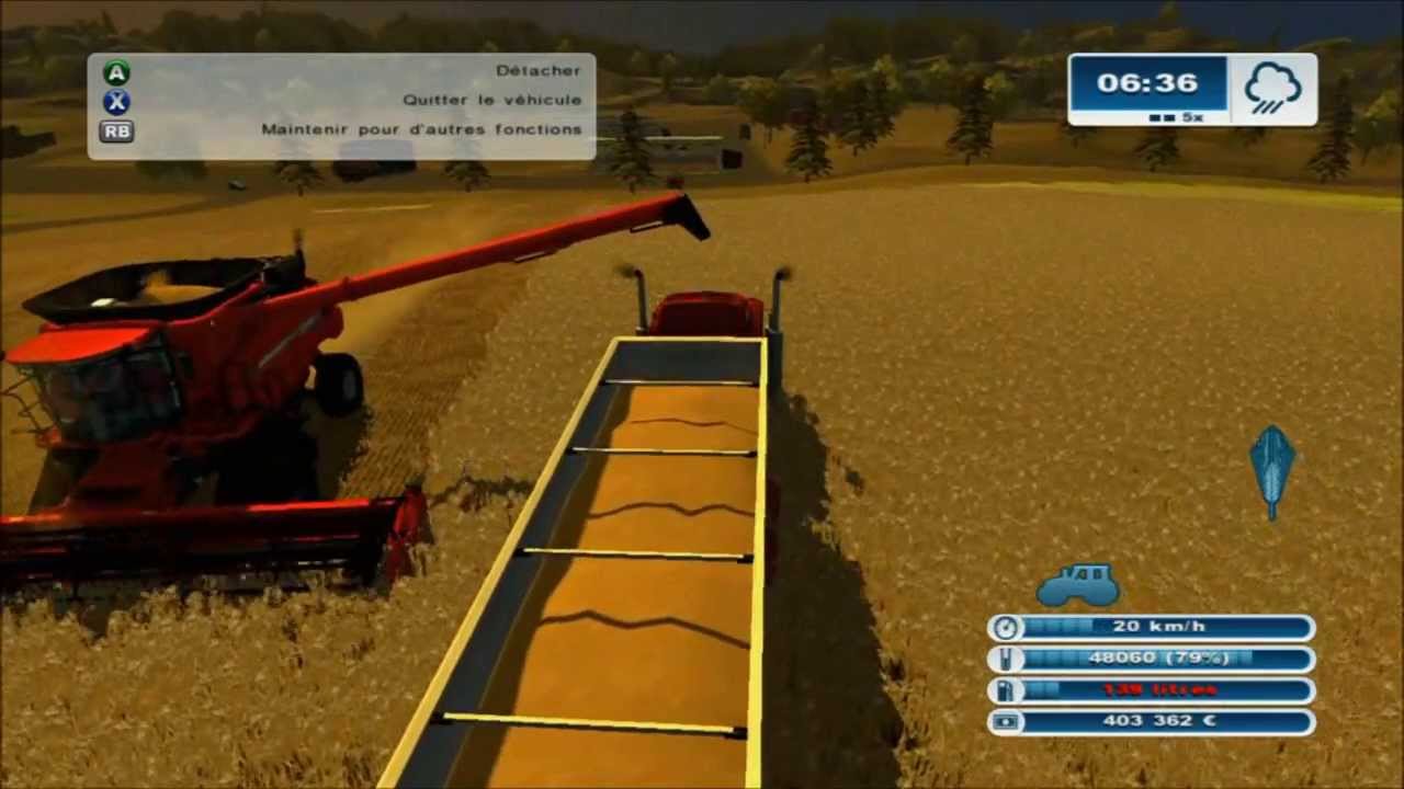 FARMING SIMULATOR 2013 MAP USA XBOX360 EPISODE 23 - YouTube