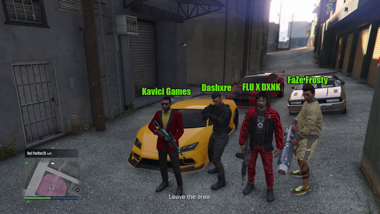 GVNGShXT GTA5 Role Play GTA 5 Online ft. FLU X DXNK ,DASHXRE, FAZE ...