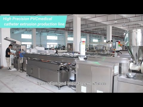High Speed PVC Medical Tube Extrusion Production Line Perfusion ...