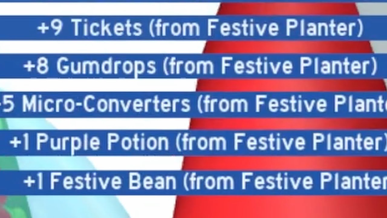 getting festive bean from festive planter (12 subscriber special) - YouTube