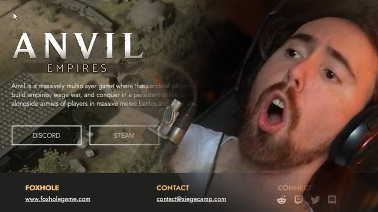 Asmongold watches ANVIL EMPIRES 🐎 - YouTube