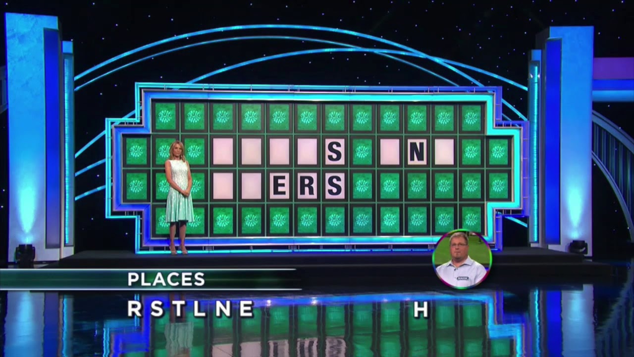 Wheel of Fortune Season 37 Episode 2 Bonus Round - YouTube