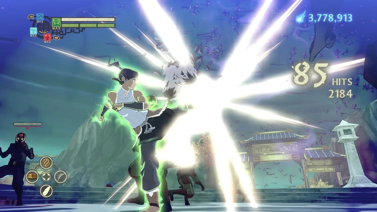 The Legend of Korra - Defeating 50 Chi-Blockers only using Earthbending ...