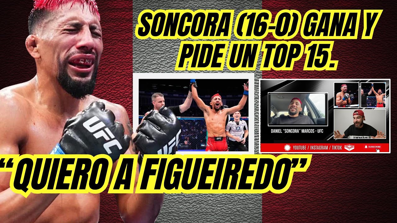 ENTREVISTA DANIEL MARCOS (16-0) TRAS NUEVA VICTORIA EN UFC: "SERÉ EL ...