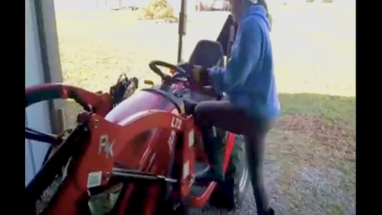 A SUB COMPACT TRACTOR CANT PULL...OR CAN IT!?!? RK19 HAULING TREES RK24 ...