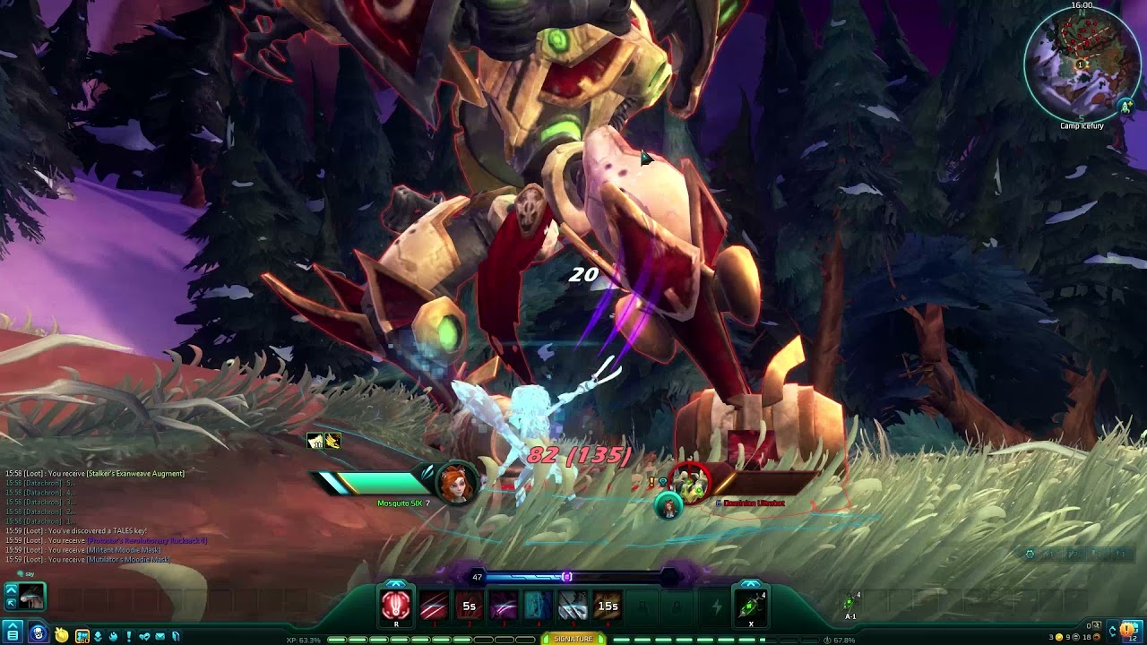 WildStar, Stalker gameplay... just questing - YouTube