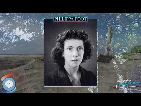 Philippa Foot 👩‍🏫📜 Everything Philosophers 🧠👨🏿‍🏫 - YouTube