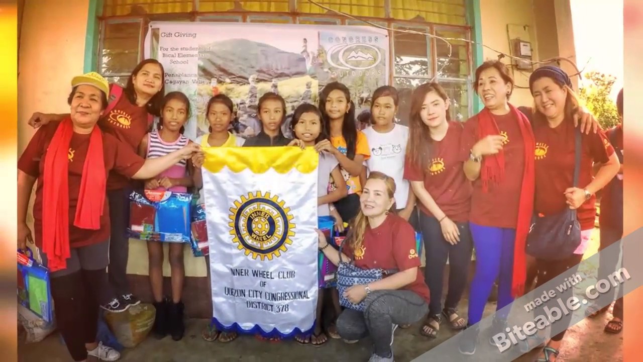 Bical Elementary School Gift Giving - YouTube