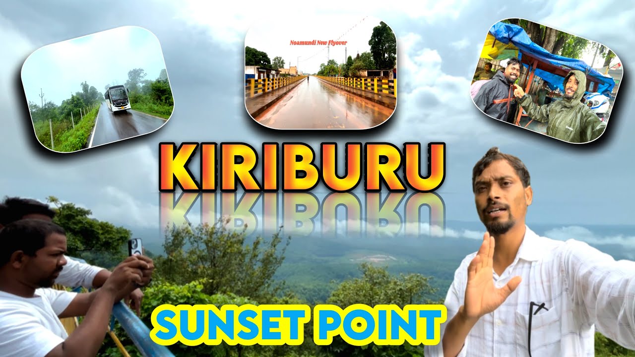 Kiriburu Sunset Point 🌅 || viewpoint Kiriburu || झारखण्ड पश्चिम सिंहभूम ...